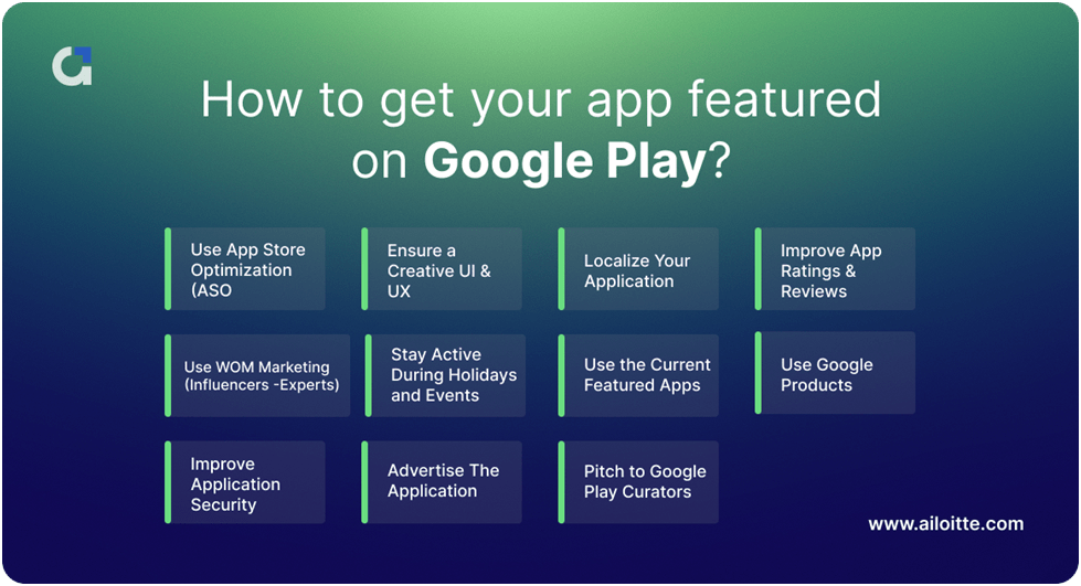 Guide on How to get Your App Featured on Google Play Store